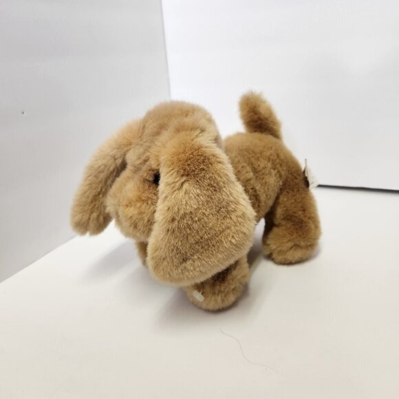 Vintage | Toys | Vintage Baby Ganz Harmony Flopsie Puppy Dog Brown ...